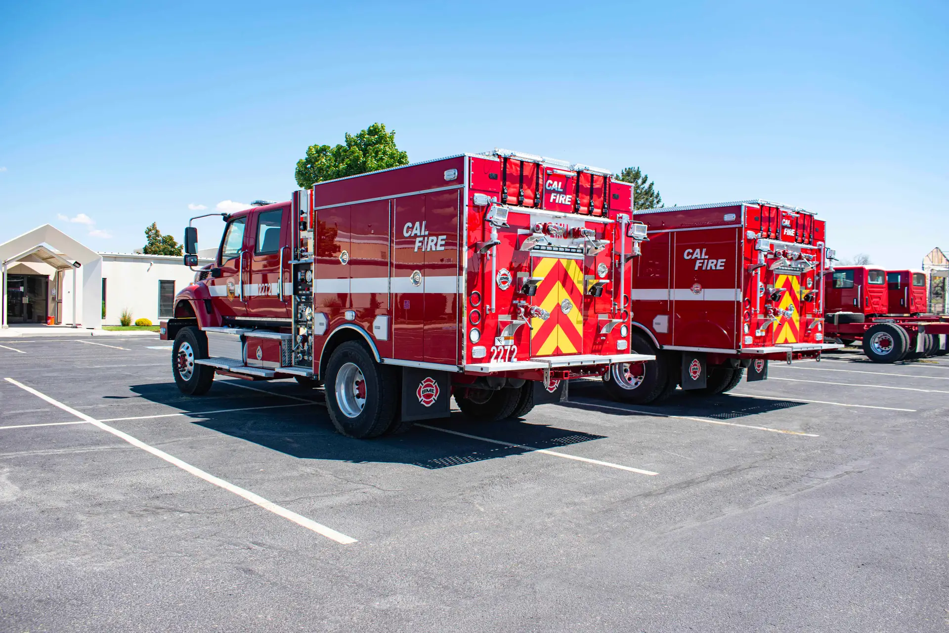 Cal Fire #3150 & #3151 – BME Fire Trucks
