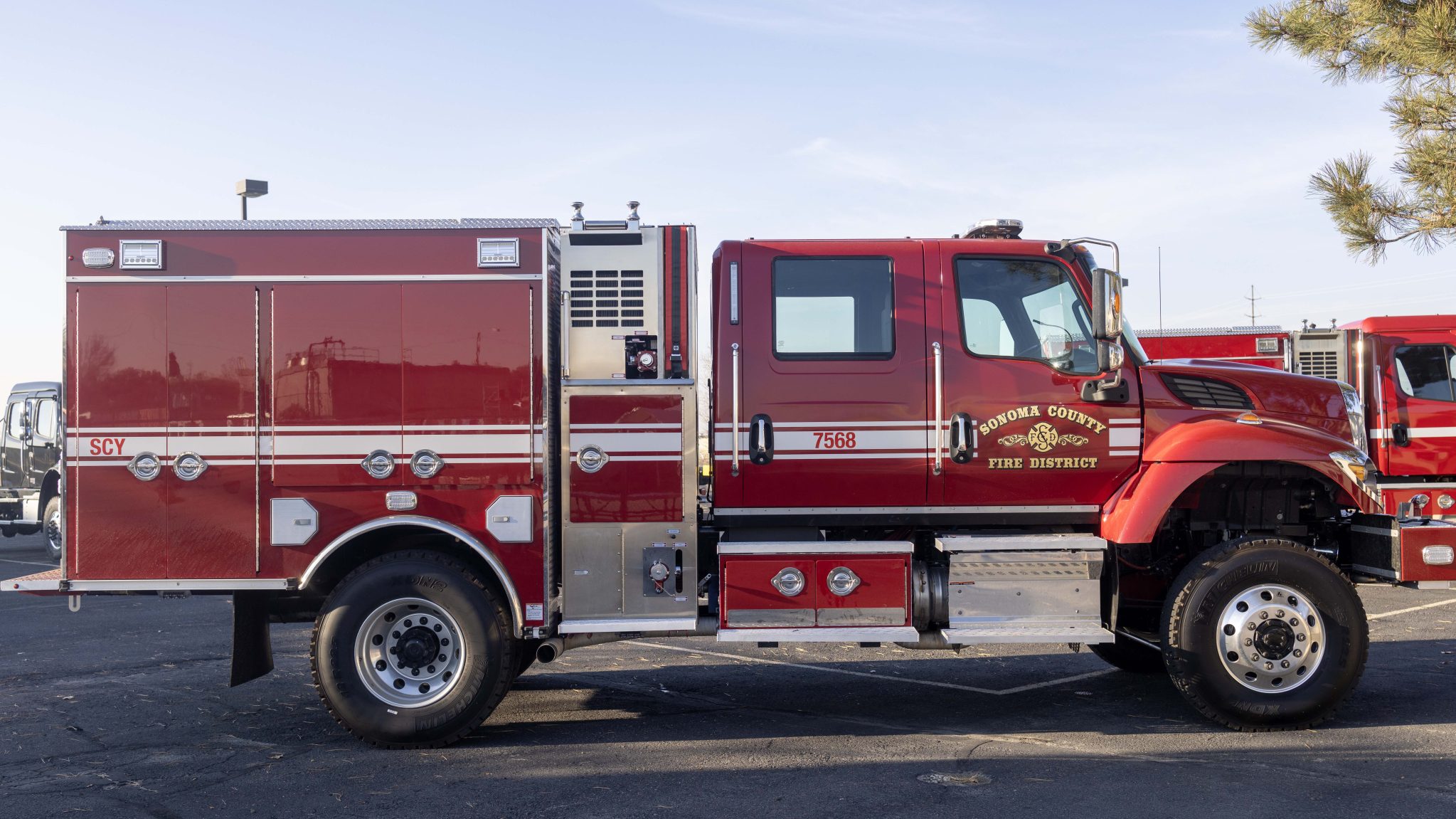 Sonoma County FD M34 Targhee – BME Fire Trucks